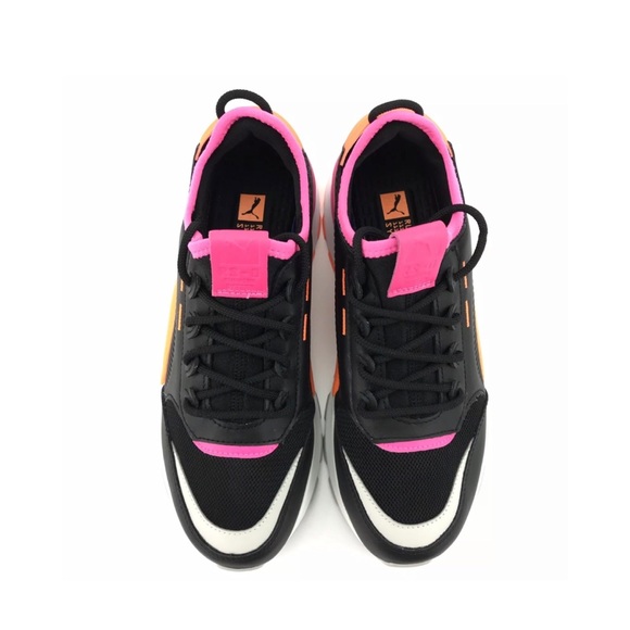 Puma | Shoes | Puma Womens Rs Sound Black Athletic Shoes | Poshmark